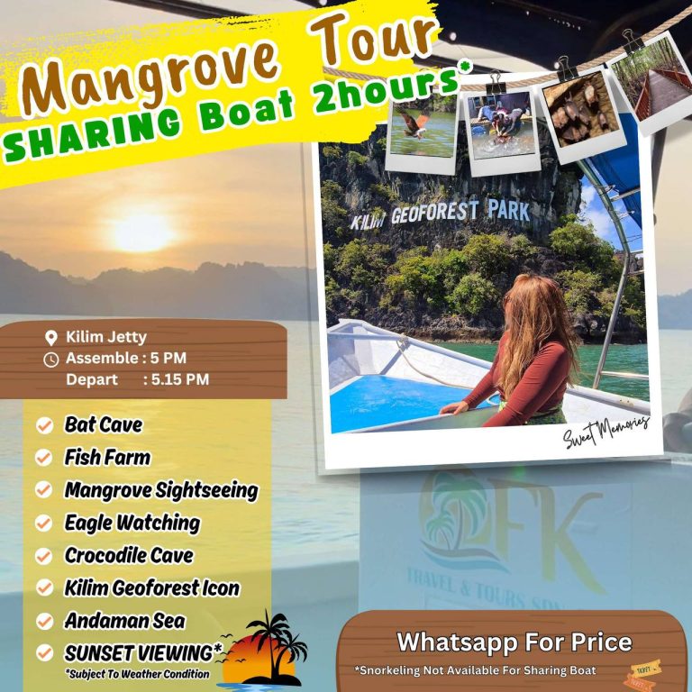 Langkawi Mangrove Tour 2024 Promo - Kilim Geoforest Park